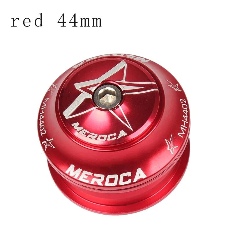 Велосипедная рулевая колонка 44 мм алюминиевая 2 шт. 1 1/8 Красный, red 44mm