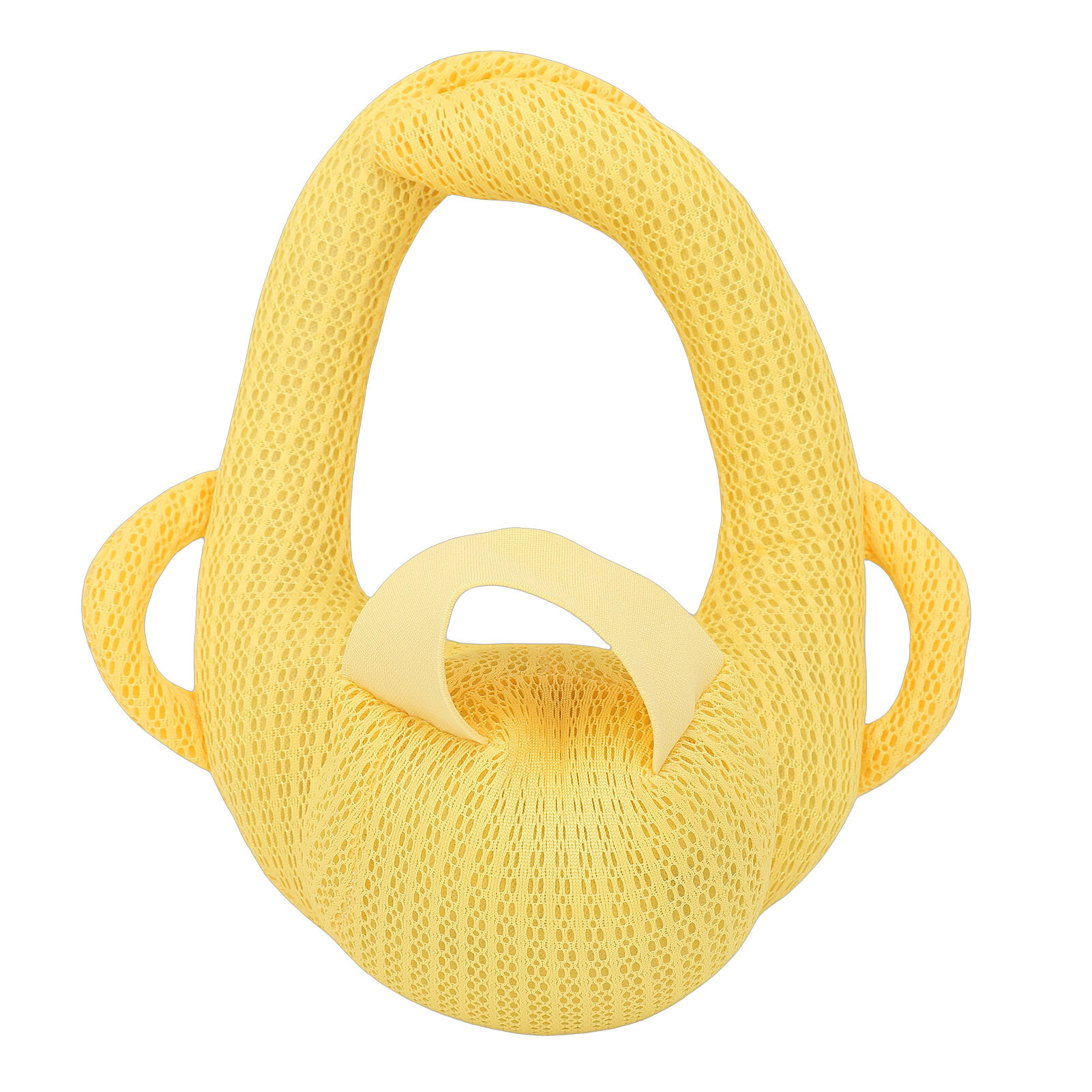 Держатель для детской бутылочки для самостоятельного кормления, дышащая подушка для кормления ребенка с громкой связью, желтая, можно стирать в машине