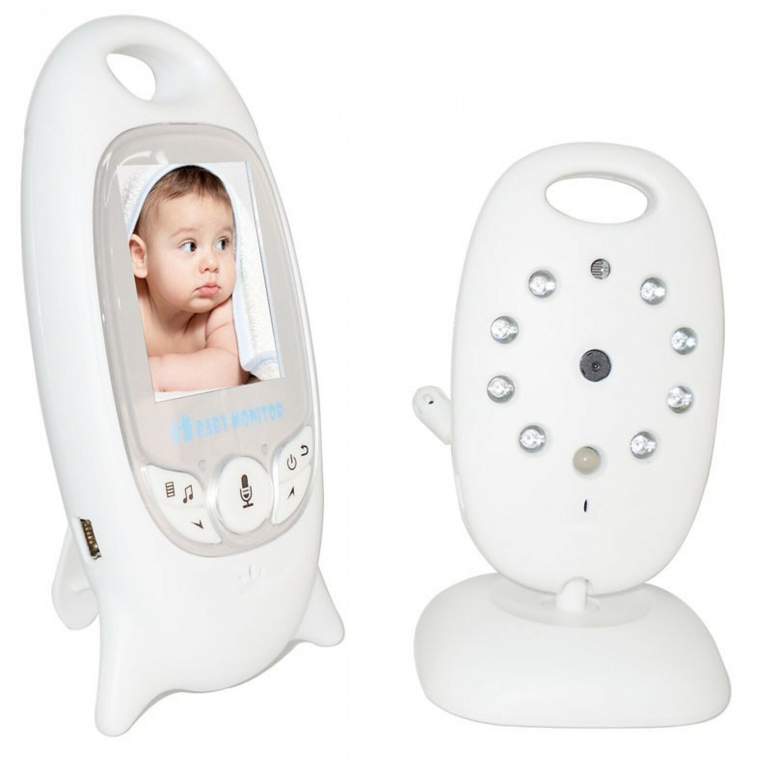 Радионяня MyPads BabyMonitor MC-1578 с двухсторонней голосовой связью и ночным видением