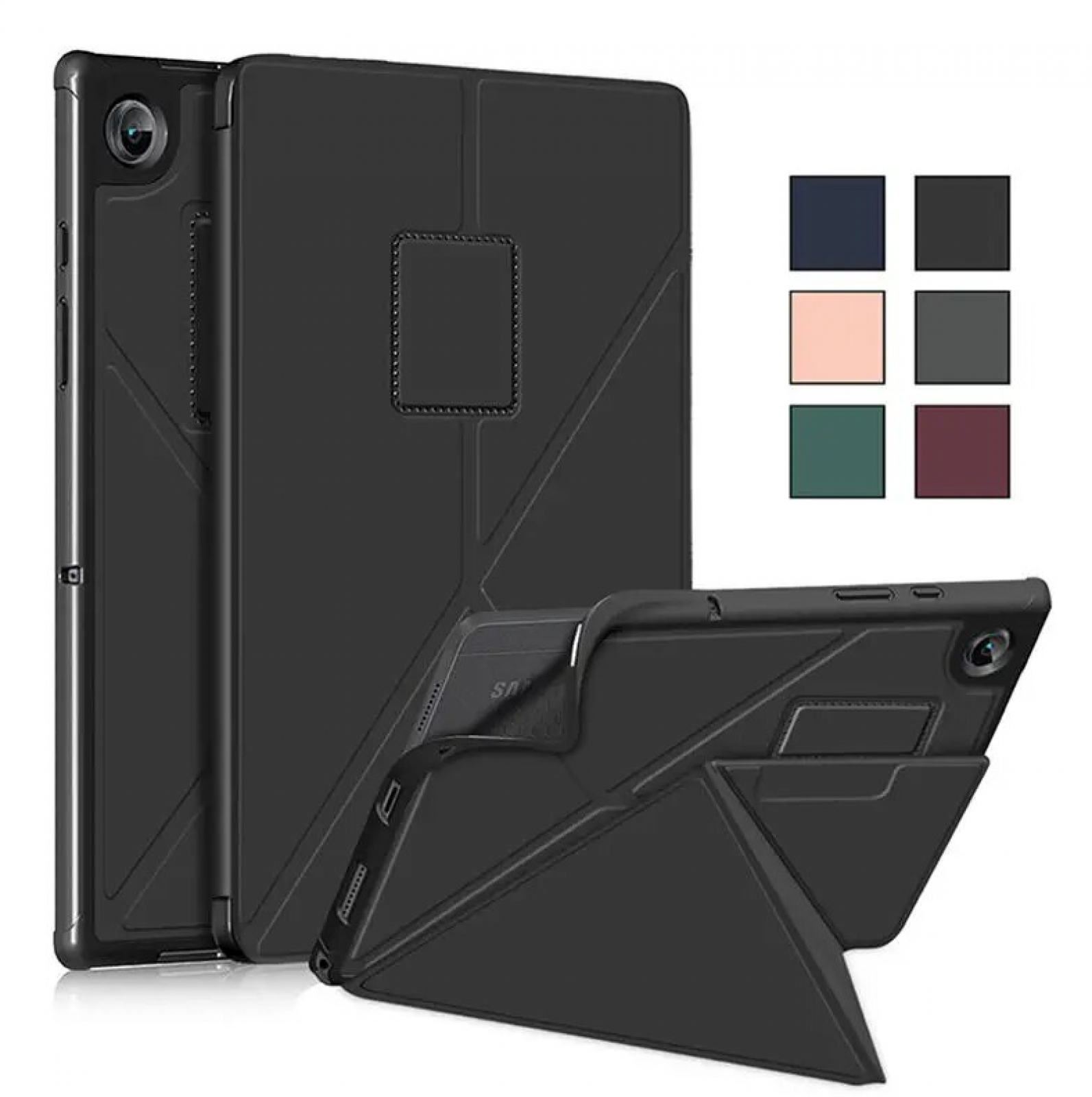 Чехол MyPads для Lenovo Tab M10 Plus 3-го поколения TB-125F TB-128F с умным складным дизайном