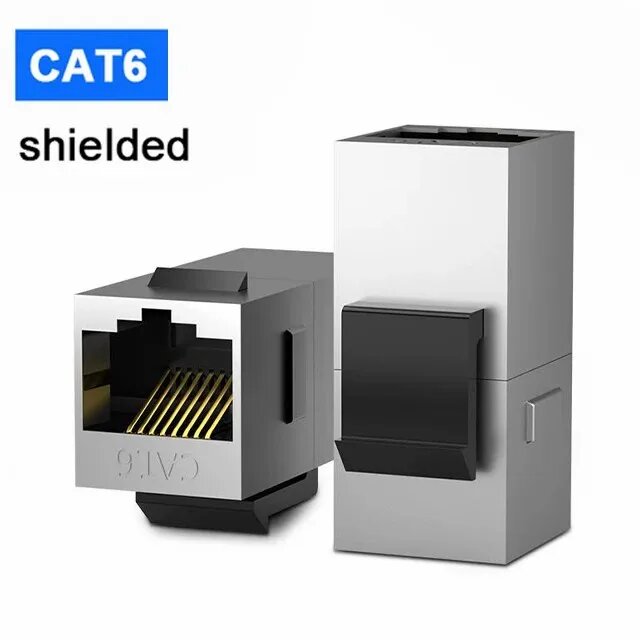 Соединитель RJ45 CAT6 STP Shielded