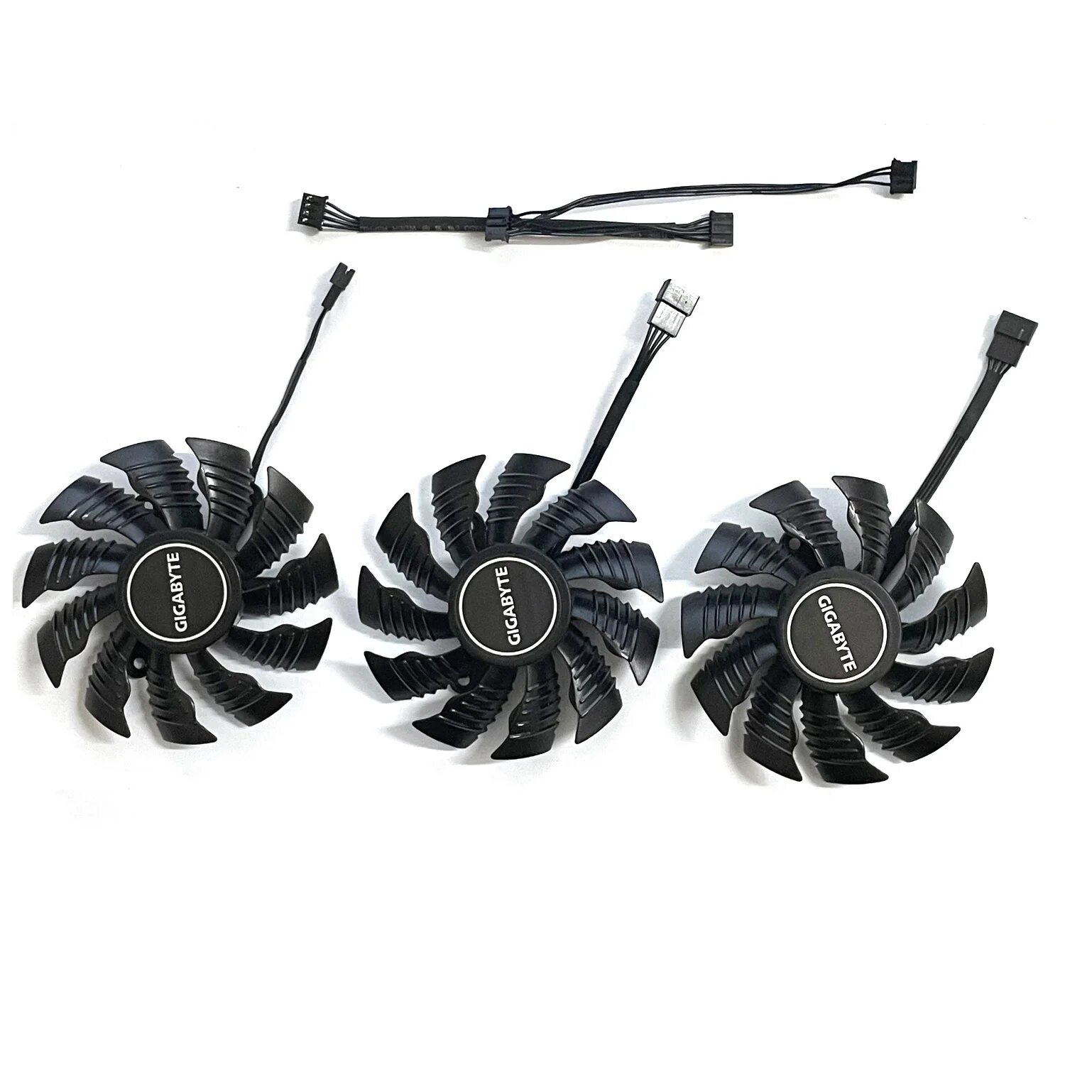 Вентилятор Gigabyte RTX 2070/2080 Super/Ti, Цвет: T128015SU