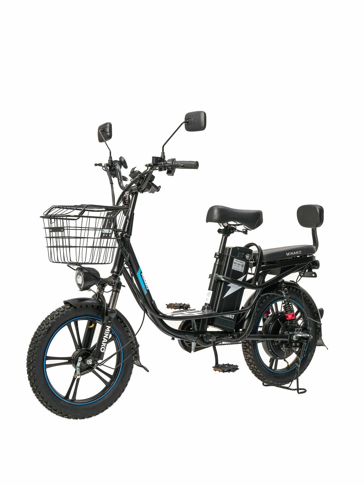 Электровелосипед Minako V8 Pro 240W, 60V/13AH