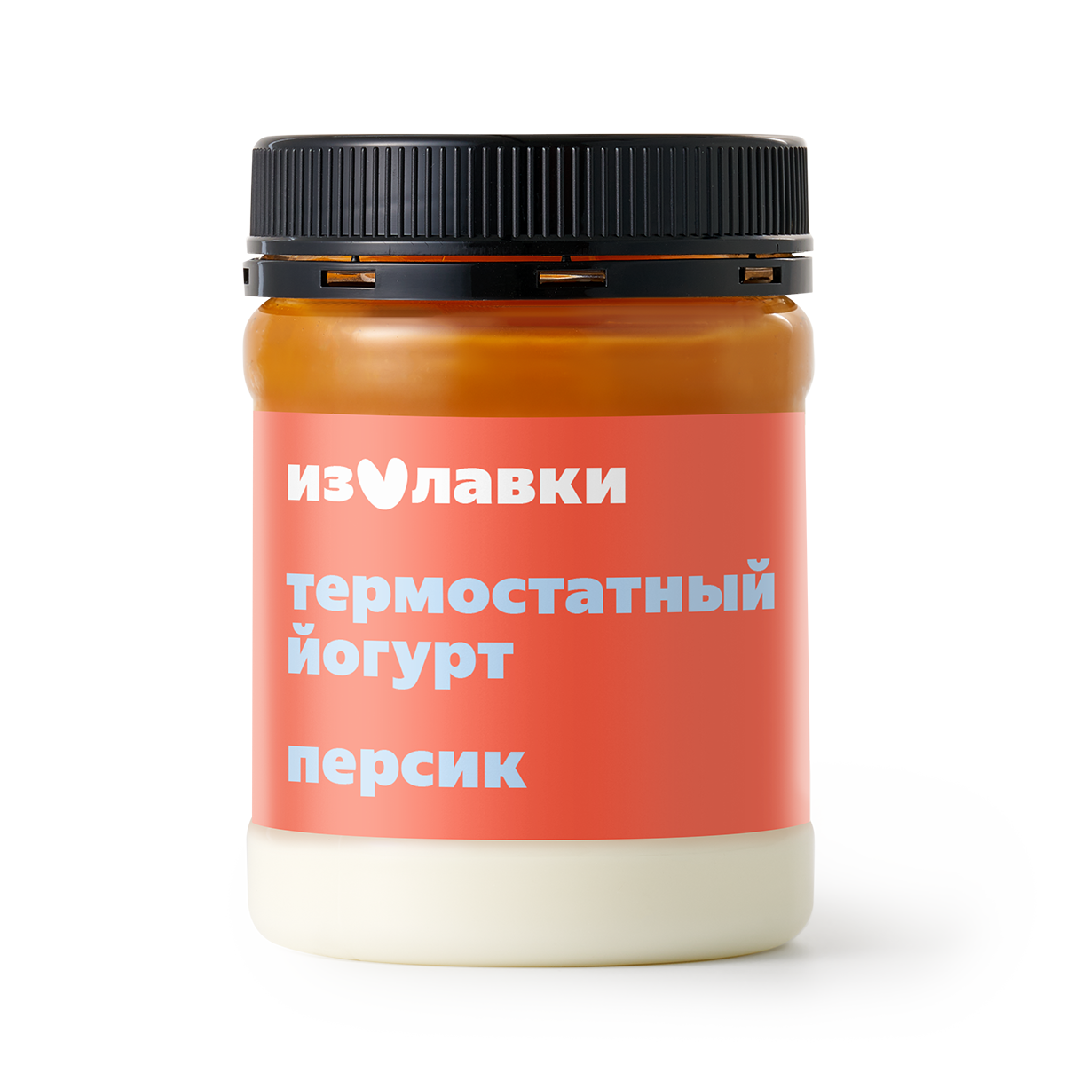 Йогурт термостатный «Из Лавки» персик 2,5%