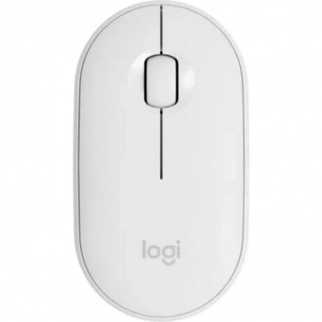Мышь Logitech Pebble M350 белый (910-005541)