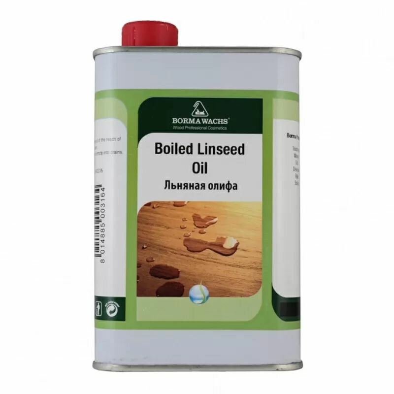 Льняное кипячёное масло 500 ml. Borma Wachs 3981