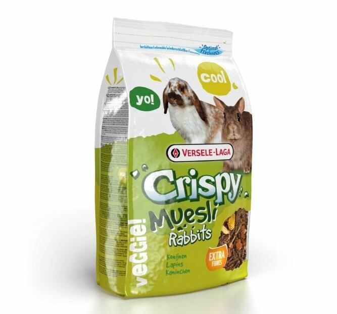 Корм для кроликов Versele-Laga "Crispy Muesli Rabbits", 1 кг