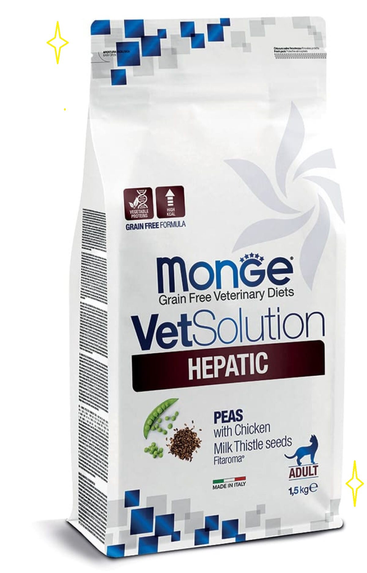 Корм для кошек сухой Hepatiс Vet Solution Cat, 1,5 кг х 1 шт.