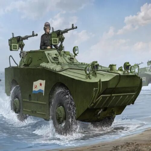 Trumpeter 05596 1/35 Сборная модель БРДМ-1 Бронеавтомобиль