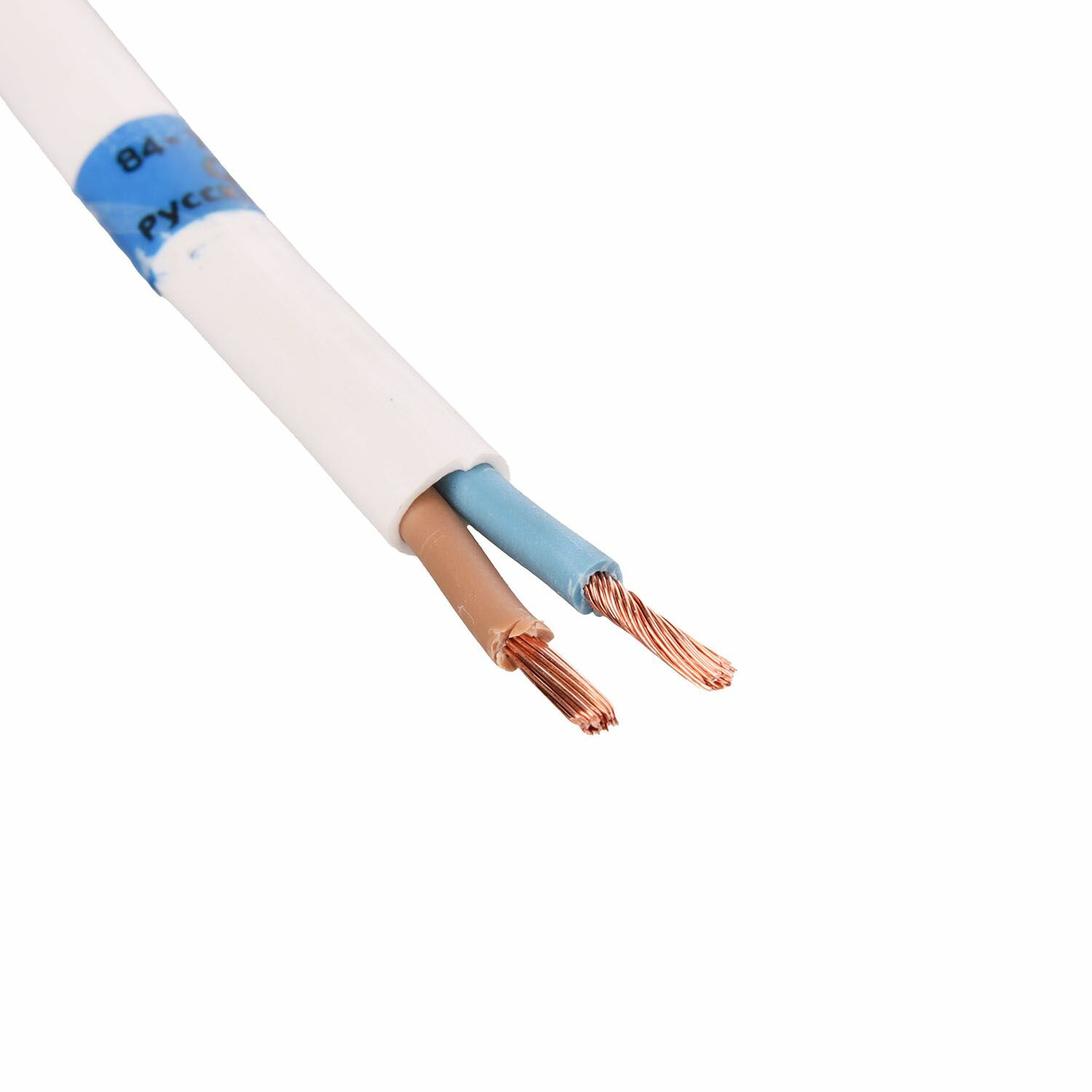 Провод ПромЭл ПуГВВ-П-ПГВВП 2х1.5, ГОСТ, упаковка 20 м