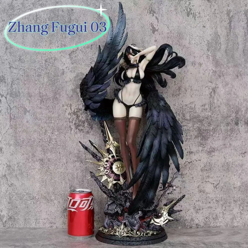 Аниме Overload Albedo Figure Альбедо Фигурка 56.5cm Фигурка Overlord Альбедо статуэтка коллекционная