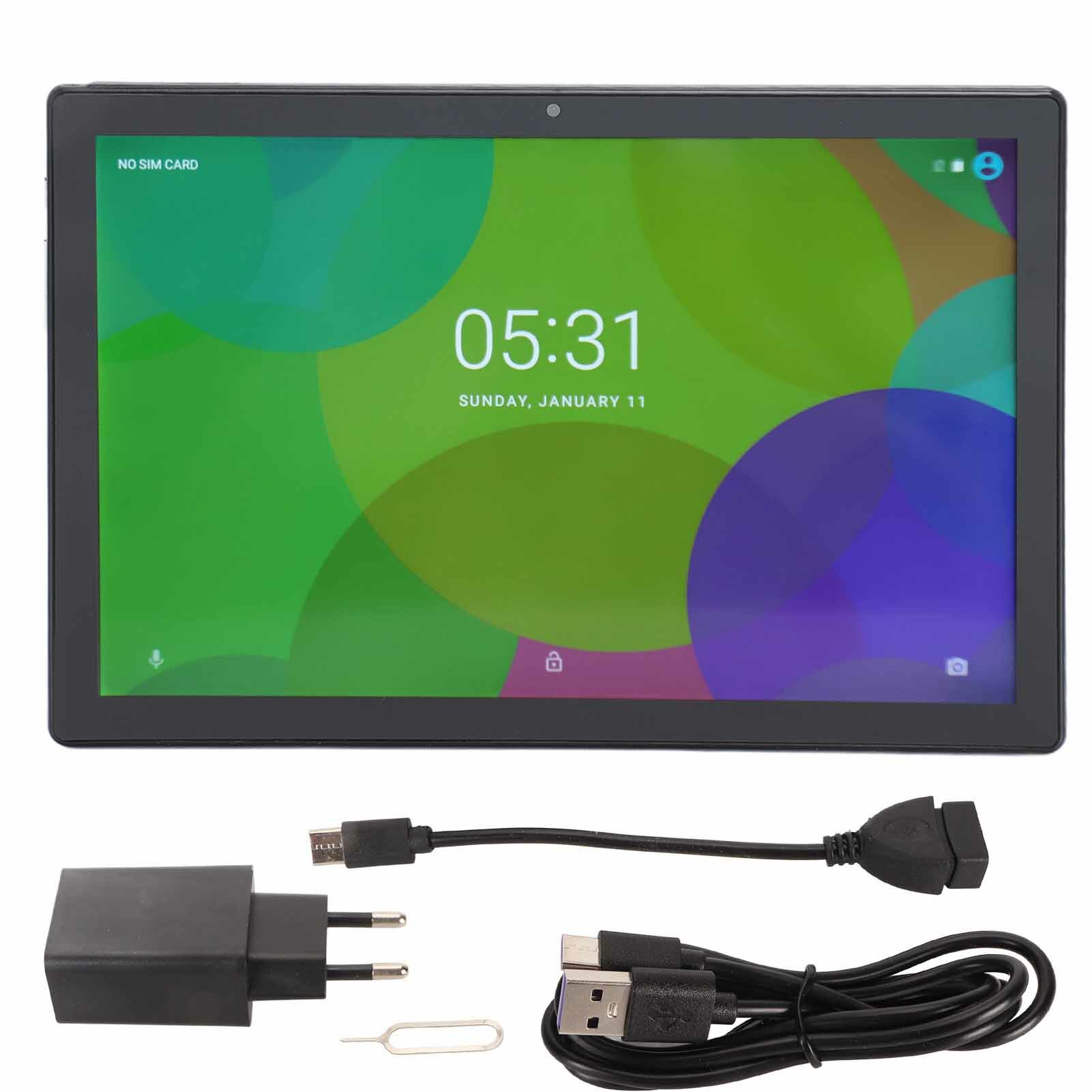 Планшет 10,1 дюйм, Android 13.0, 8 ГБ ОЗУ, 128 ГБ ПЗУ, 8ядерный процессор, двойная камера 8+16 Мп, 8