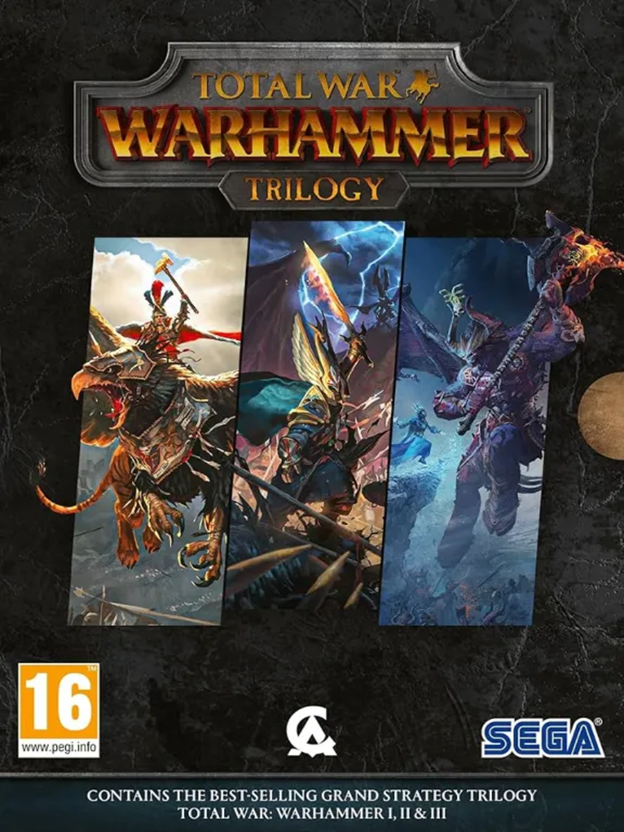 Игра Total War: Warhammer Trilogy (3в1) для Steam PC(ПК), русский язык, электронный ключ