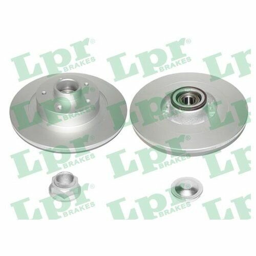 Диск тормозной Lpr R1079PRCA для Renault GRAND SCENIC IV R9 IV, Megane IV, Scenic IV, Talisman