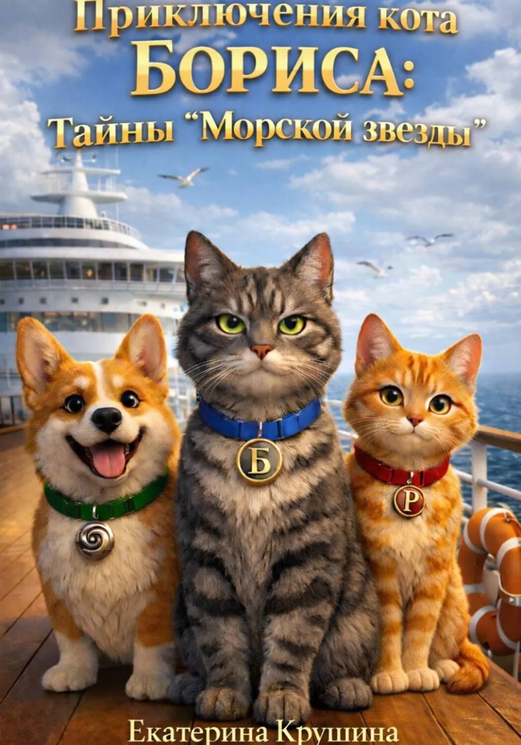 Приключения кота Бориса: тайны «Морской звезды» [Цифровая книга]