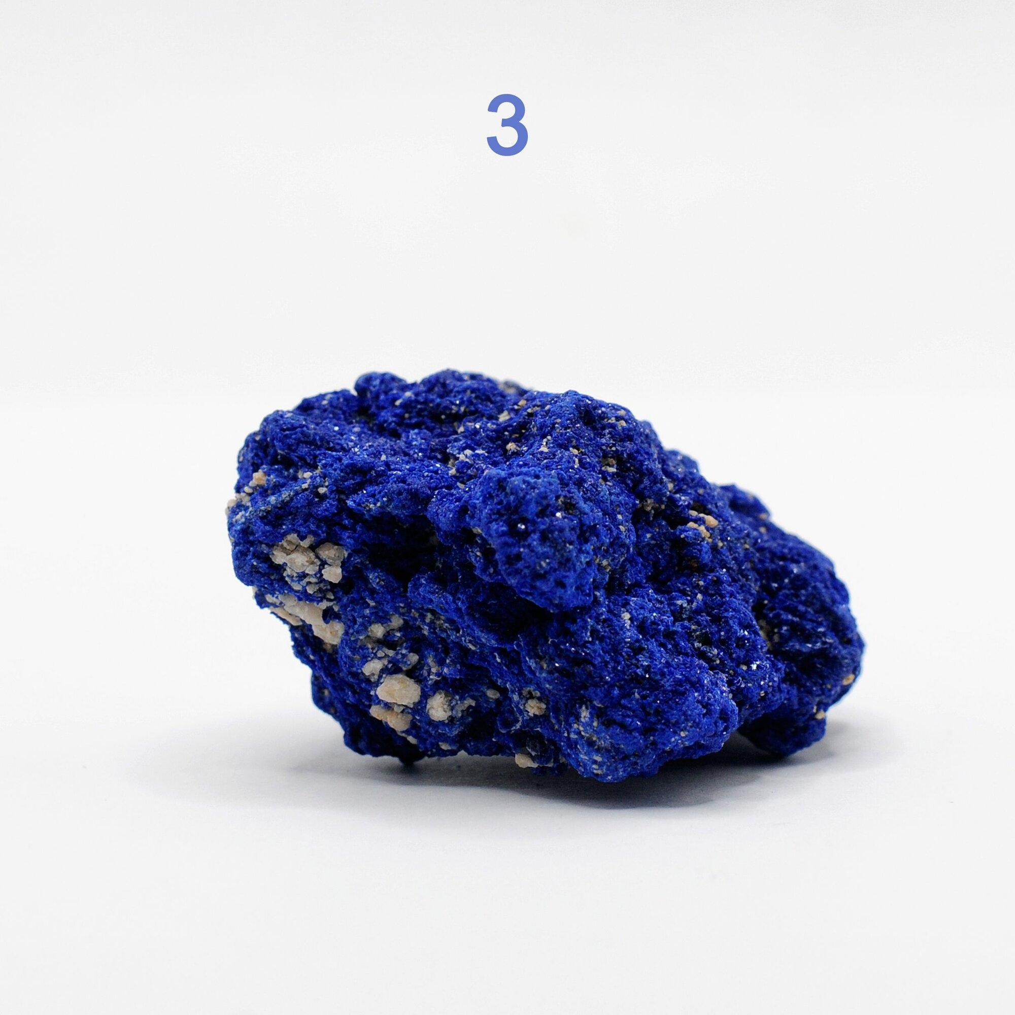 Азурит полусфера, Казахстан, Джезказганский рудный район (3)