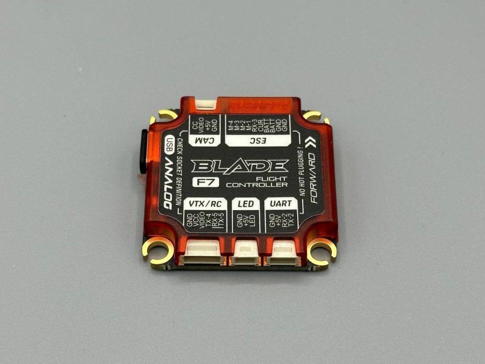 Полетный контроллер RUSHFPV RUSH BLADE V2 F722 ANALOG 00175