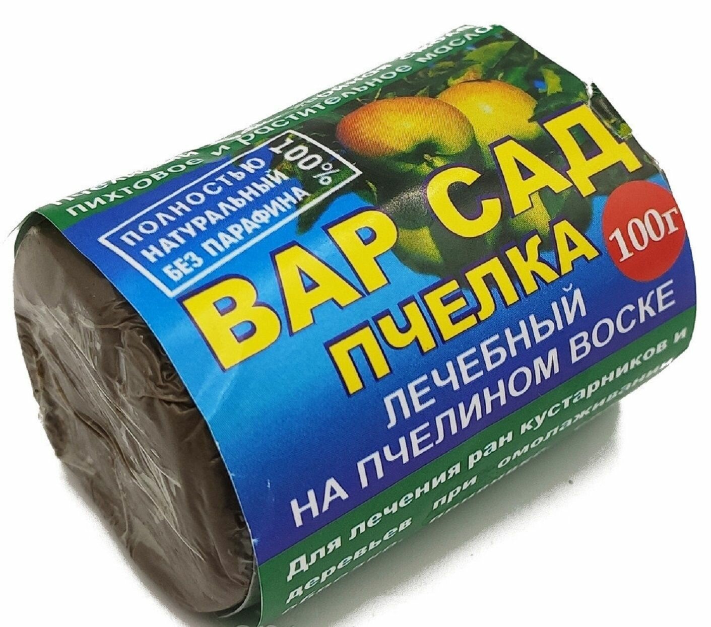 Средство для заживления повреждений деревьев, ВАР САД Пчелка, 100 гр (3 шт)