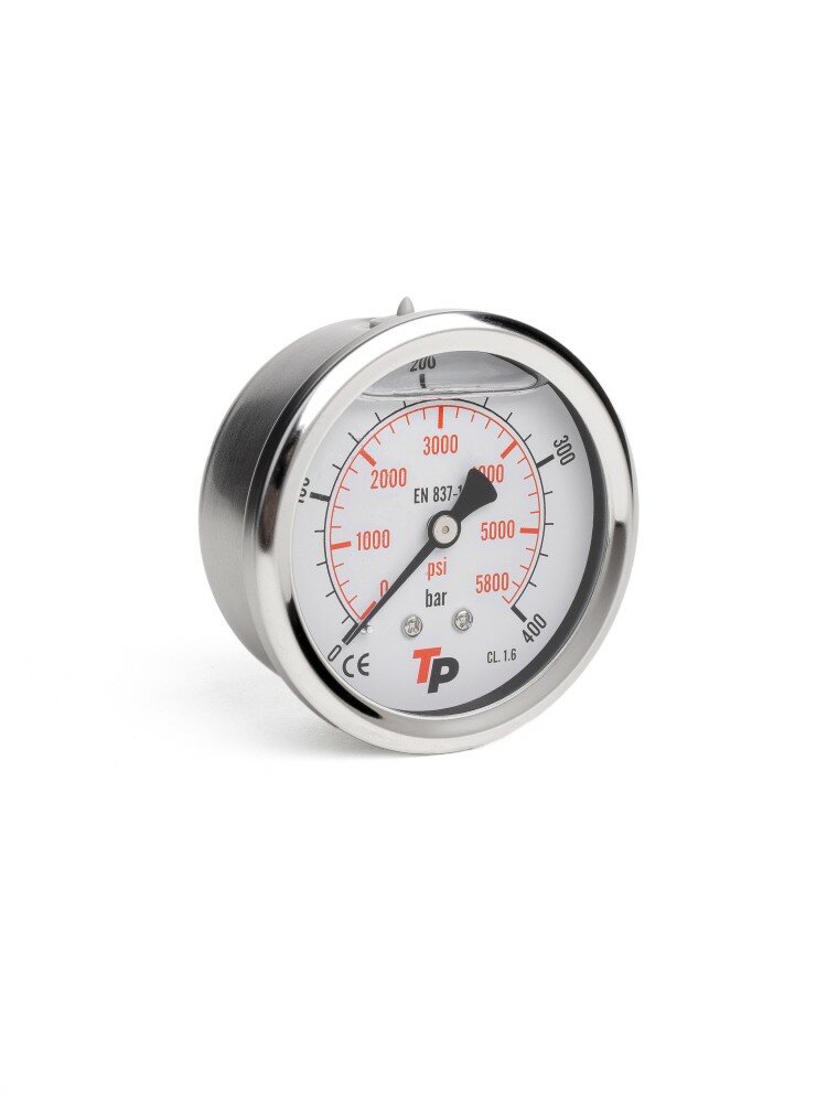Манометр гидравлический виброустойчивый осевой D63 мм 0-315 bar 1/4BSP TP