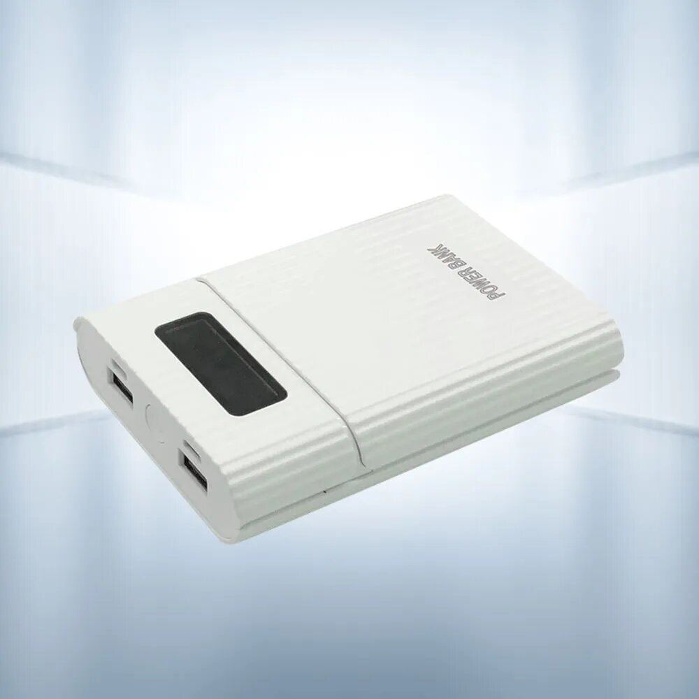 Бокс для батареек Power Box для зарядного устройства белый, черный, M09, аксессуары