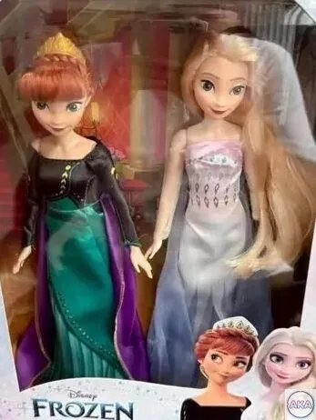 Куклы Disney Frozen Сестры Анна и Эльза в образе королев из Холодное сердце 2, набор кукол