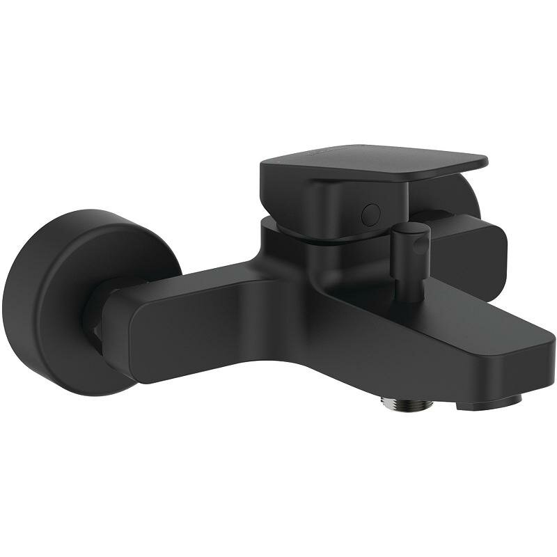 Смеситель для ванны Ideal Standard Ceraplan BD256XG черный матовый, рычажное управление, латунь