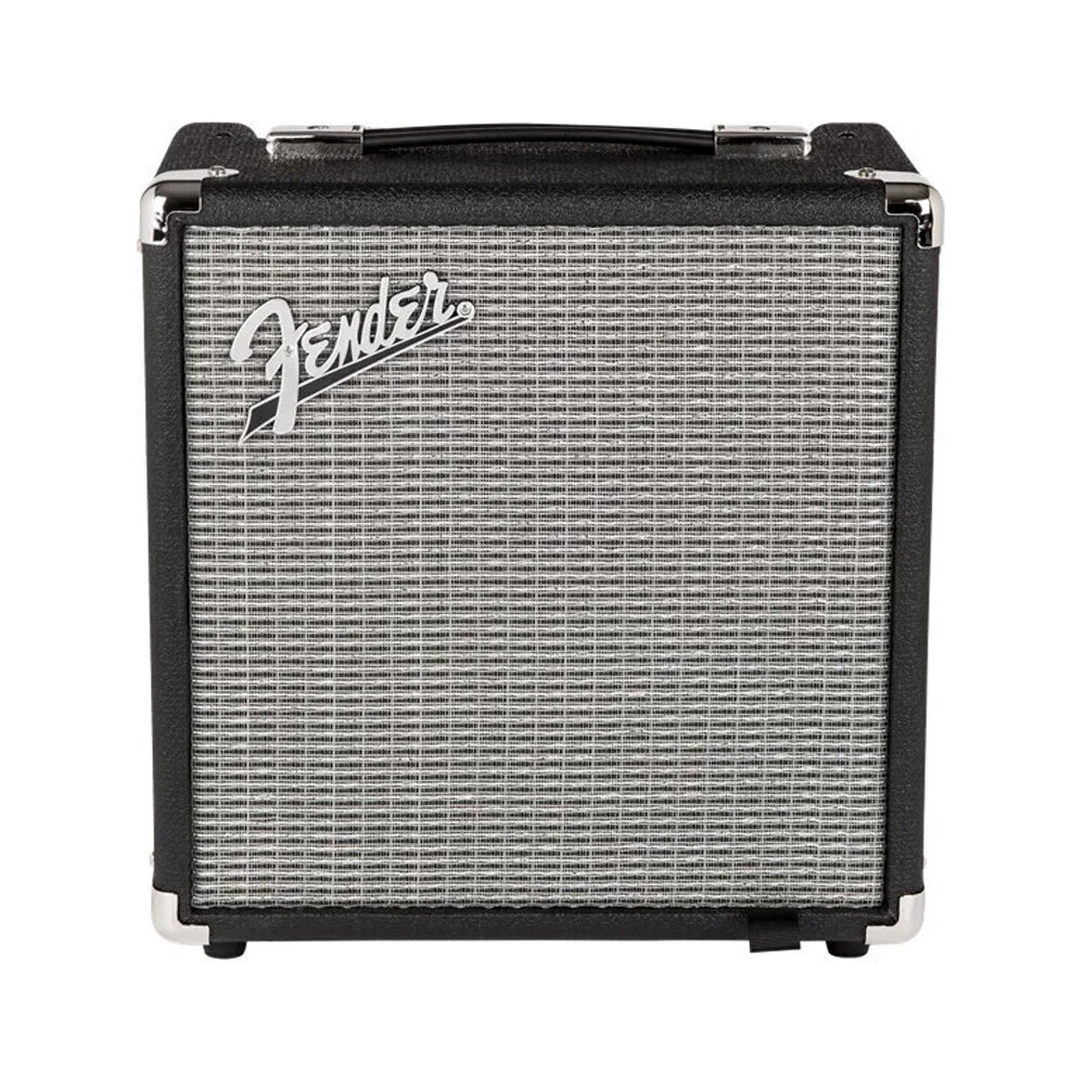 Комбоусилитель басовый Rumble 15 (V3), Black and Silver, Fender