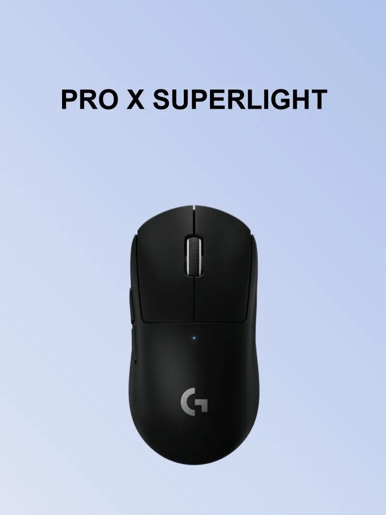 Игровая мышь G Pro X Superlight HERO 25K, беспроводная, чёрная