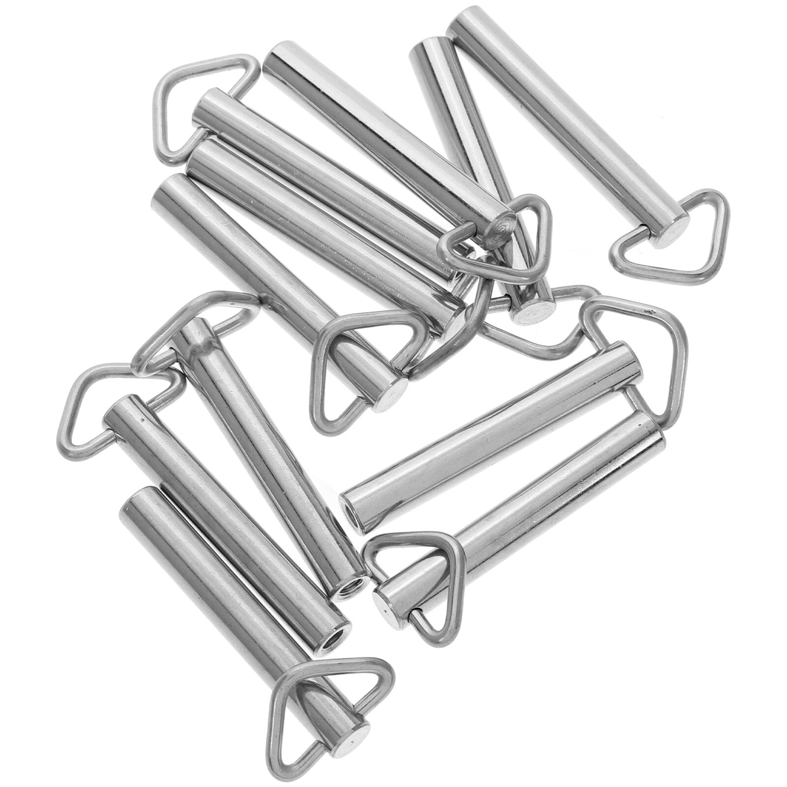 Музыкальная шкатулка с ключом-бабочкой, детская музыкальная шкатулка с заводным ключом, аксессуары для музыкальной шкатулки (треугольный кольцевой ключ) 10 шт.