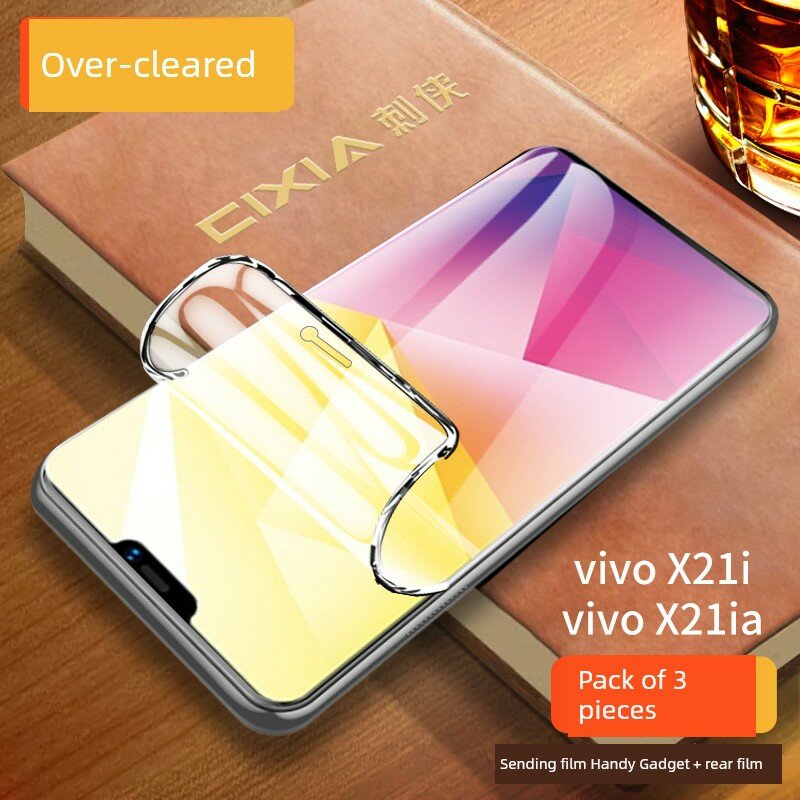 Vivo X21i/X21ia полное покрытие водная пленка защита от синего света 3 листа для защиты мобильного телефона