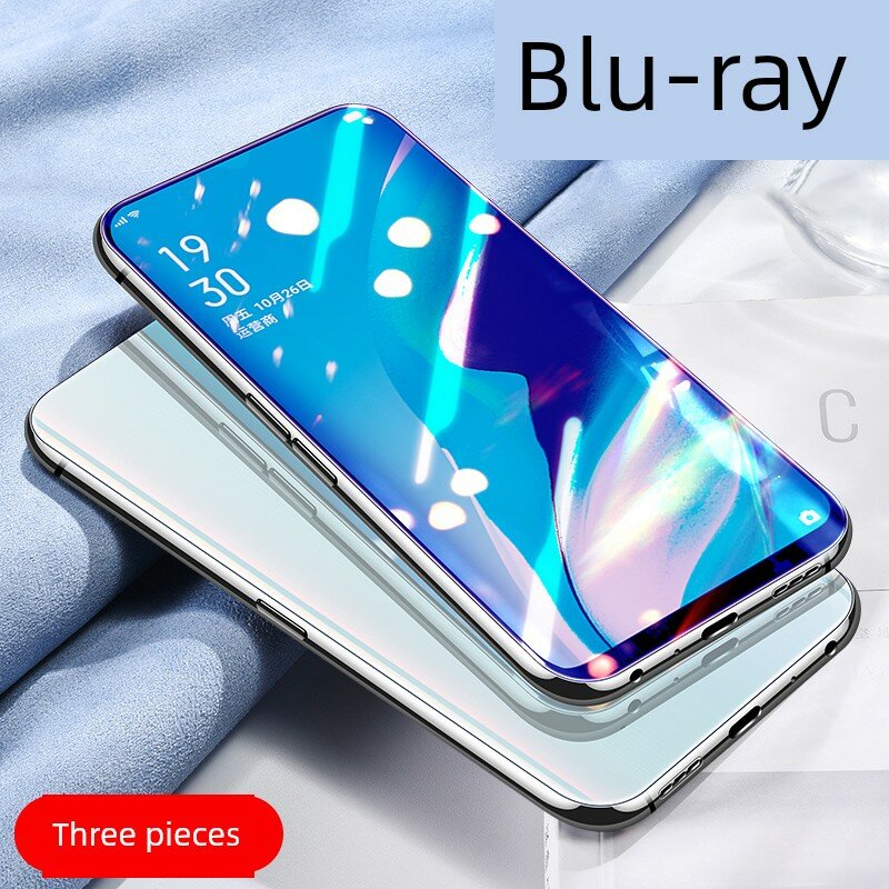 OPPO Reno 2Z Полный экран Синий свет Закаленное стекло Защитная пленка, 3 шт.