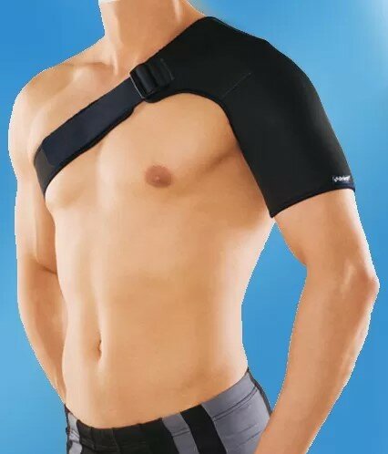 Ортез плечевой Orlett RS-105, 1 поколение, неопреновая фиксация, размер S/M, черный