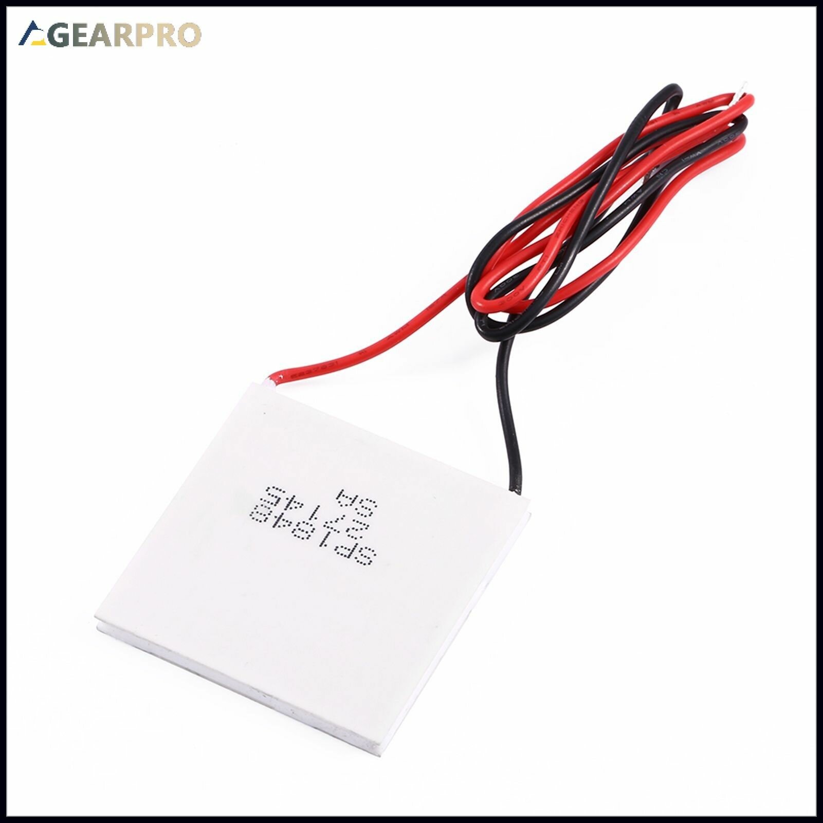 Термоэлектрический генератор Пельтье TEG SP1848-27145 белого цвета 40x40x3.4мм, температура 150 C, напряжение 0.97В, токи 225мА, 368мА, 469мА, 558мА,