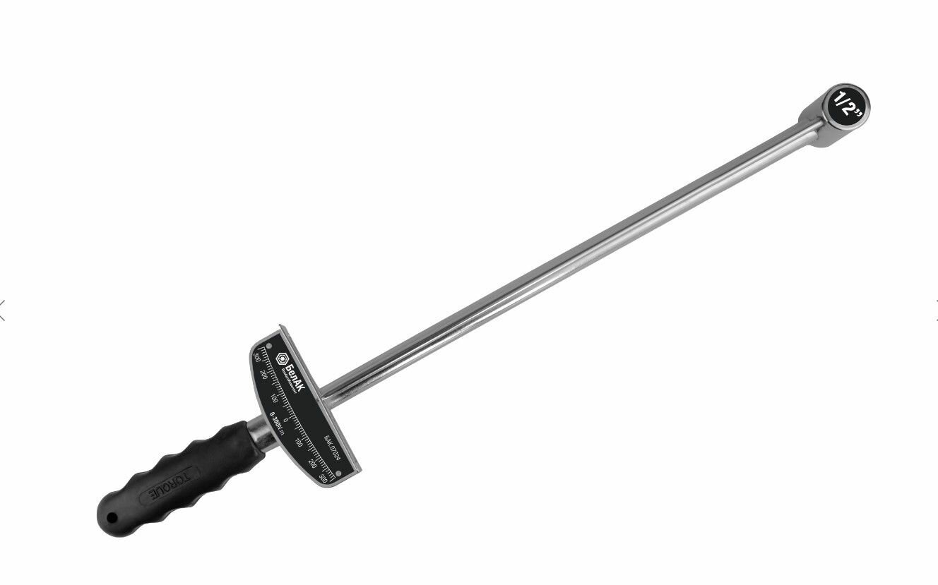 Ключ динамометрический шкальный 1/2" 0 300Hм (БелАК)
