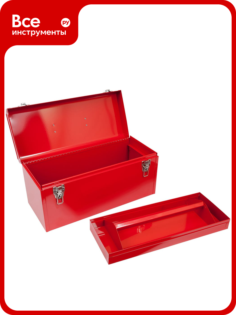 Инструментальный ящик мастак красный 512-01510R