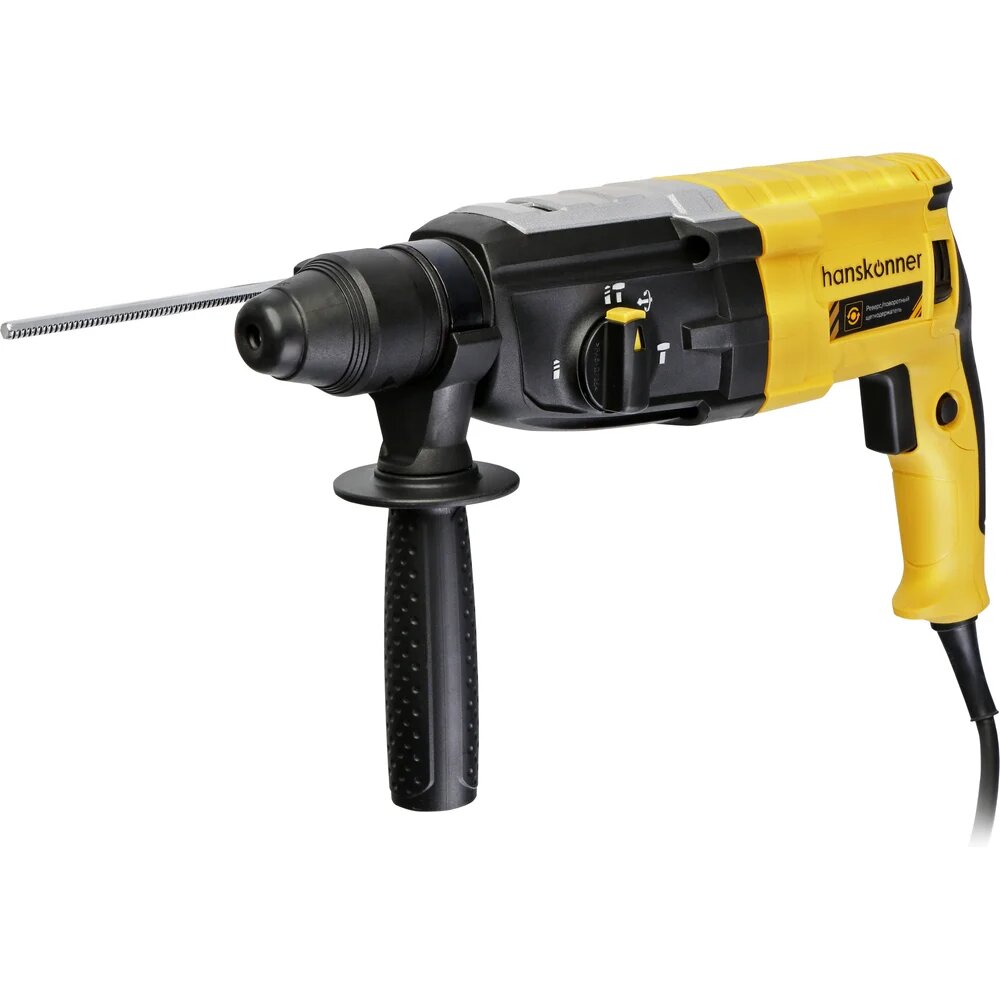 Перфоратор Hanskonner HRH0828RE, профессиональный, 850Вт, 3 режима, SDS-Plus, с кейсом