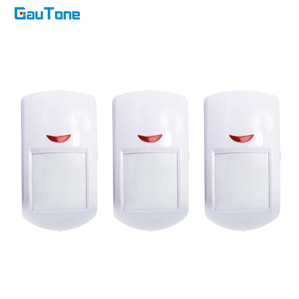 Датчик движения PIR GauTone PA96R 15kg с иммунитетом к животным беспроводной инфракрасный датчик движения, совместимый с системой сигнализации RF 433MHz-3.