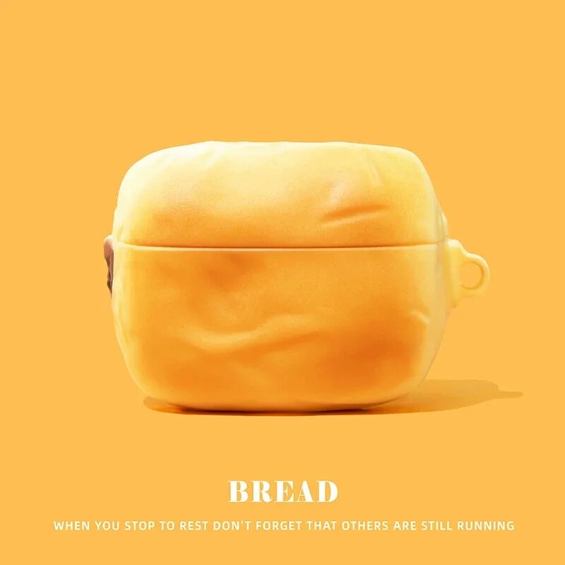 Чехол для наушников Bread, Redmi Buds 6 Lite, розовый