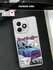 Чехол на Honor X8d / Хонор X8d с принтом JDM коллаж, прозрачный