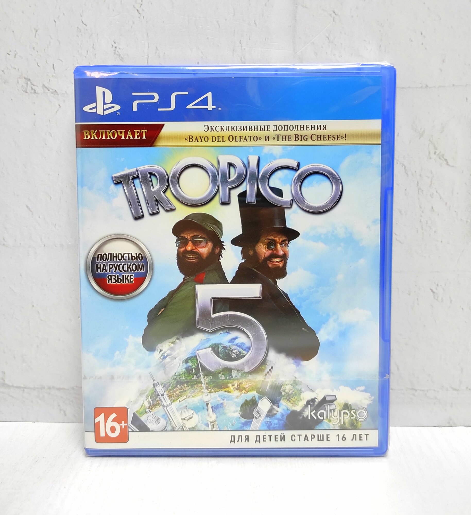 Tropico 5 Limited Special Edition Полностью на русском включая обложку CUSA 01123 Видеоигра на диске PS4 / PS5