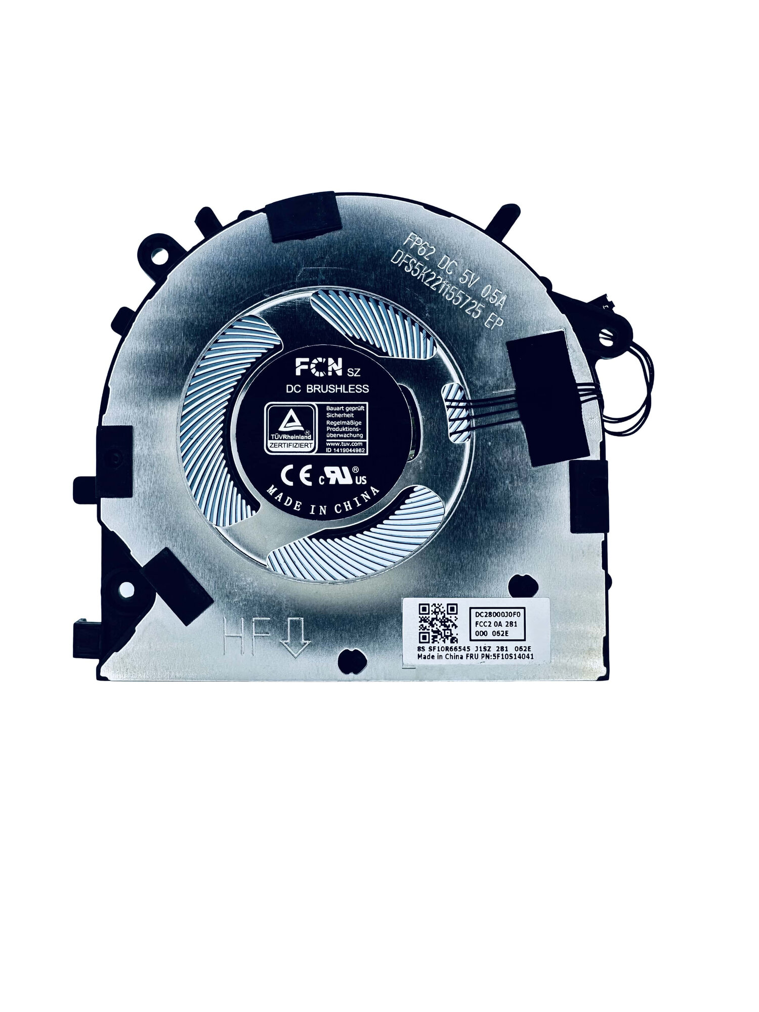 Вентилятор/Кулер для ноутбука Lenovo Slim 7 ProX 14IAH7 L+R p/n: BAPB0706R5HY002 BAPC0706R5HY002