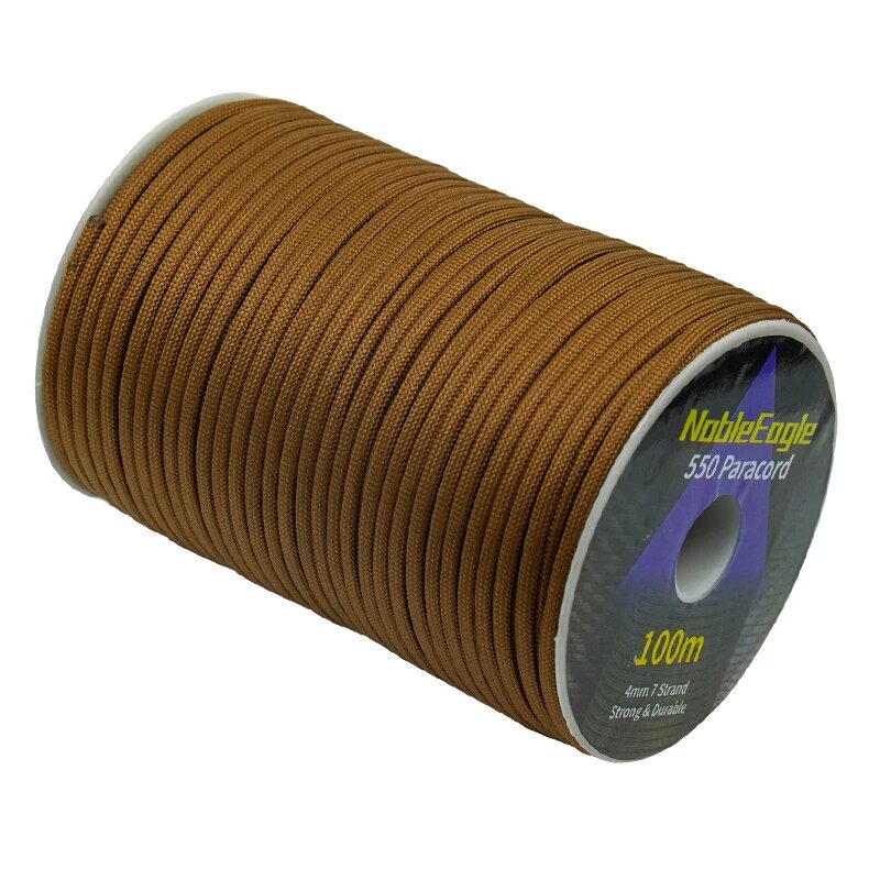 Паракорд Noble Eagle 550, 7C Brown, 50м, 4мм