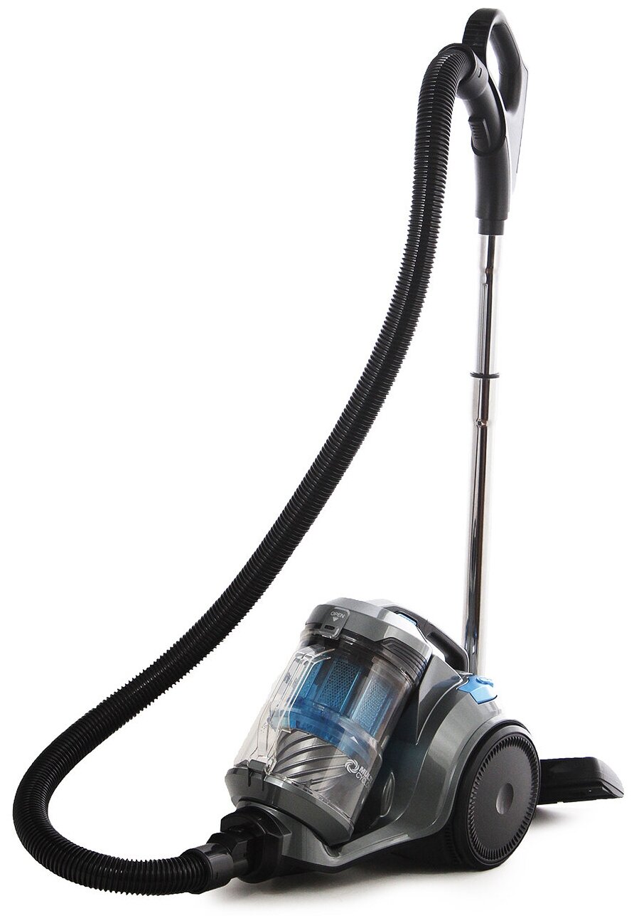 Пылесос DOFFLER VCC 2219 BL, сухая уборка, питание от сети, 2200 Вт, серый
