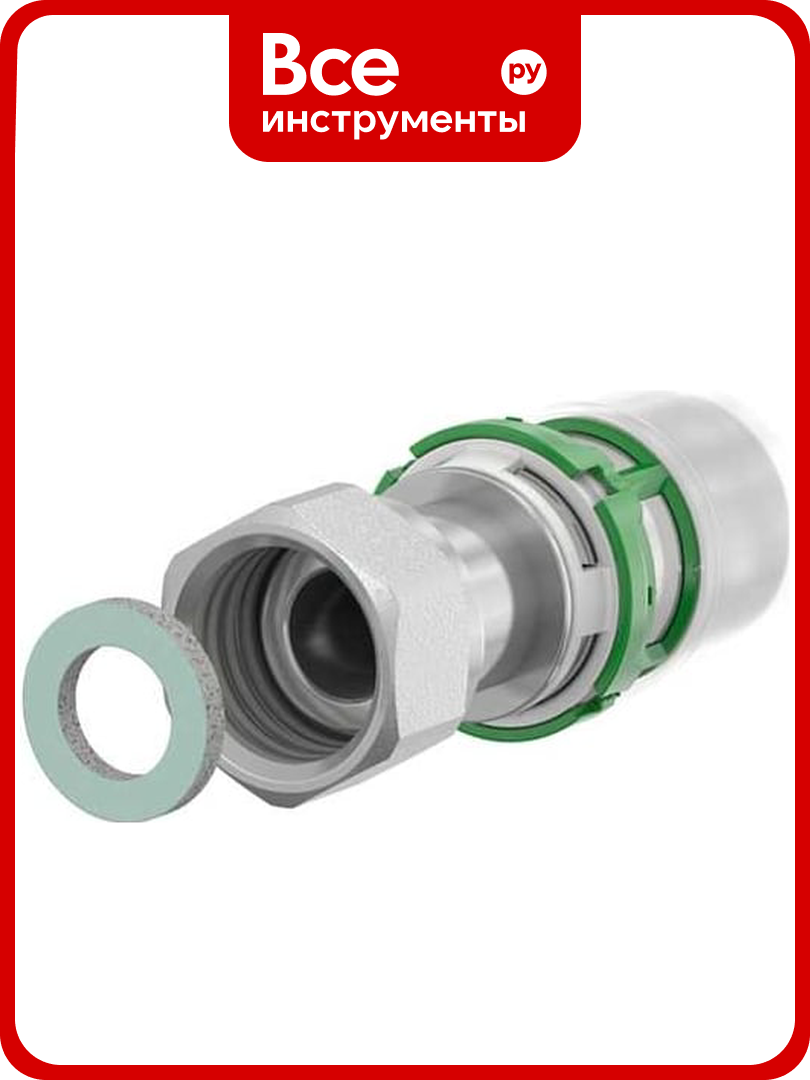 Муфта с накидной гайкой COMAP 16-1/2, пресс латунь 7359GW1612
