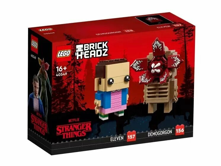 Конструктор BrickHeadz Демогоргон и Одиннадцать 40549