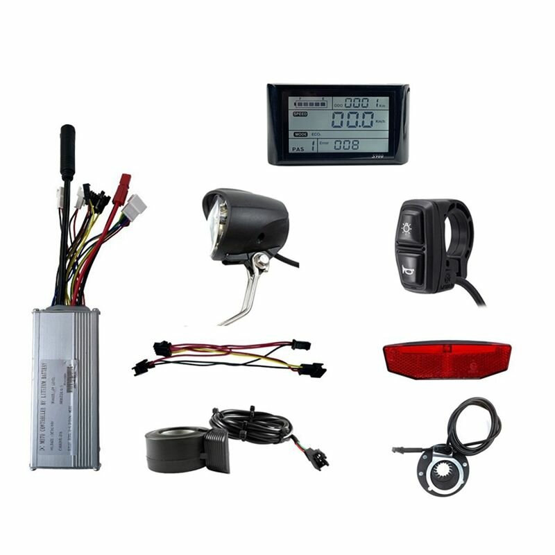 36V 48V 750W E-Bike 25A Синусоидальный бесколлекторный контроллер с дисплеем SW900 Световой дисплей