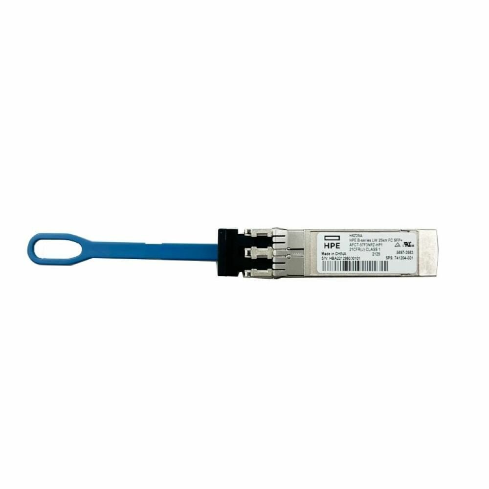 Трансивер HPE H6Z29A B-series 16Gb LW 25km FC SFP+ Transceiver Module