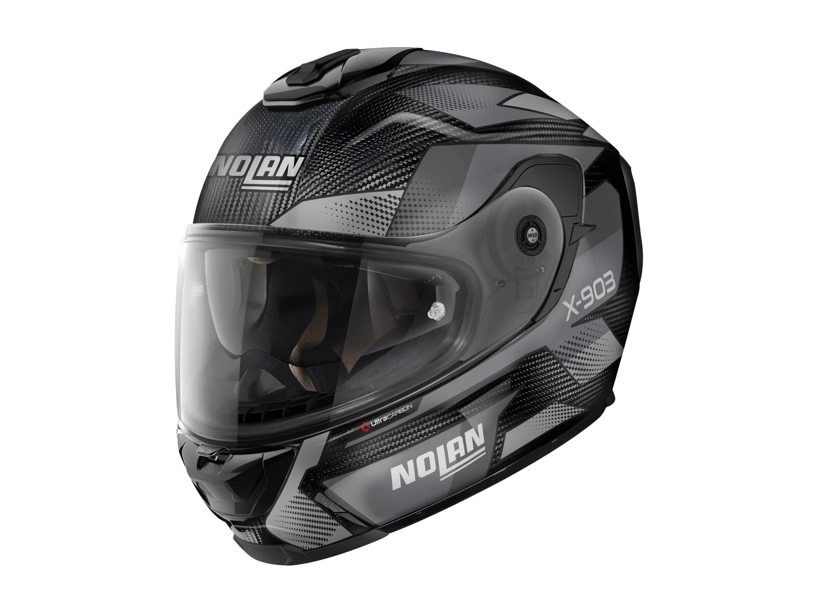 Мотошлем NOLAN X-903 ULTRA CARBON Highspeed 076, черно-серый, XL