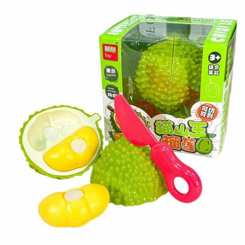 Игрушечное яблоко Red Fuji для детей, игрушка-фрукт, которую можно очистить и нарезать, развивающая игрушка для ролевых