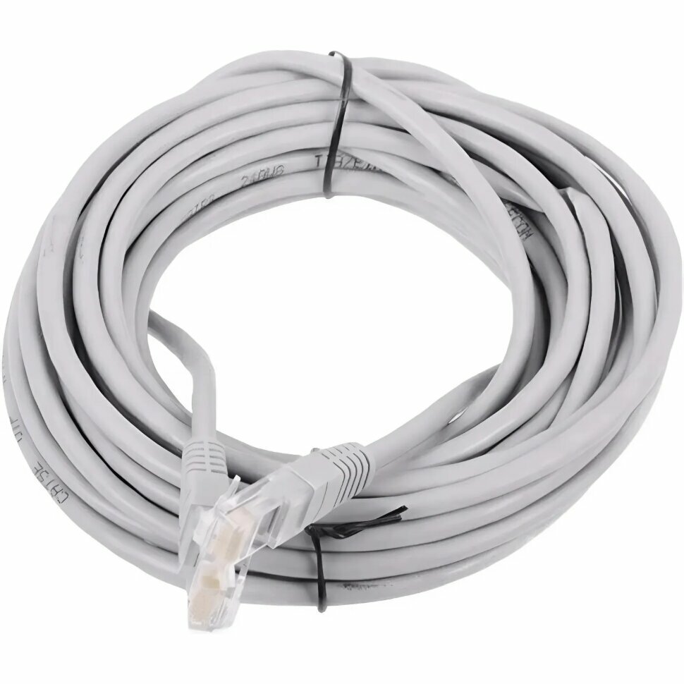 Патч-корд ExeGate UTP-RJ45-RJ45-5e-CU-3M-GY, cat.5e, 3м, серый 
